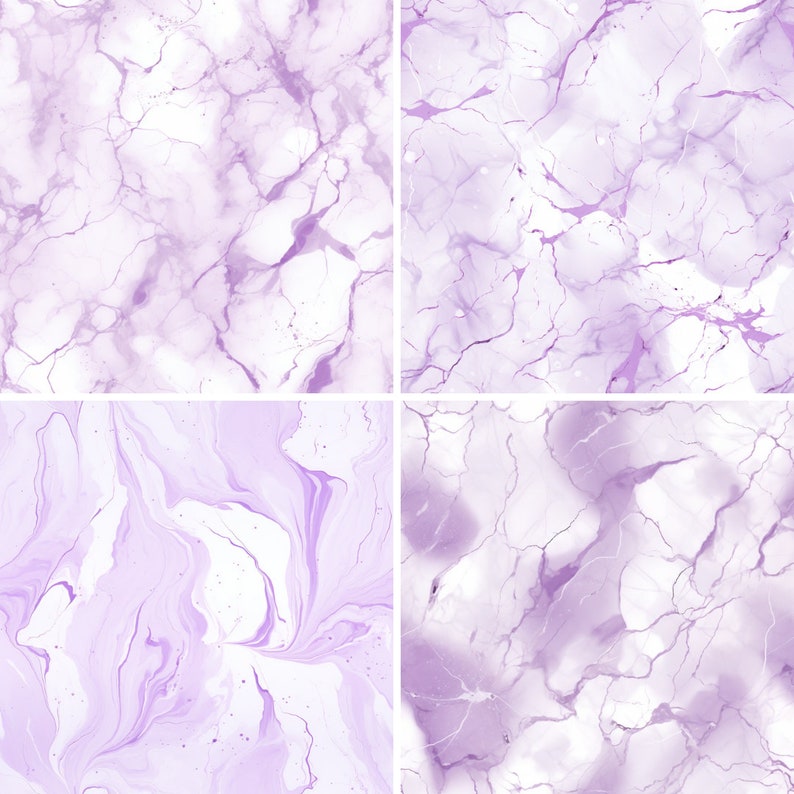 Marble Patterns Purple Marble Repeating Pattern Seamless Marble Digital ...