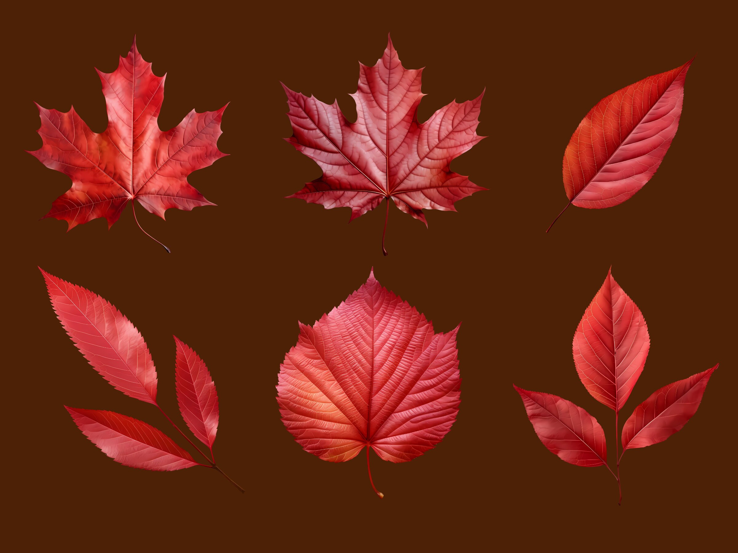 Fall Leaves Clipart, Autumn, Transparent Background PNG, Commercial Use ...