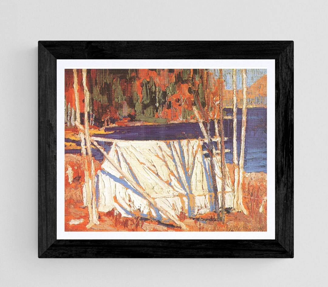 The Tent, by Tom Thomson, Group of Seven, Framed - Etsy