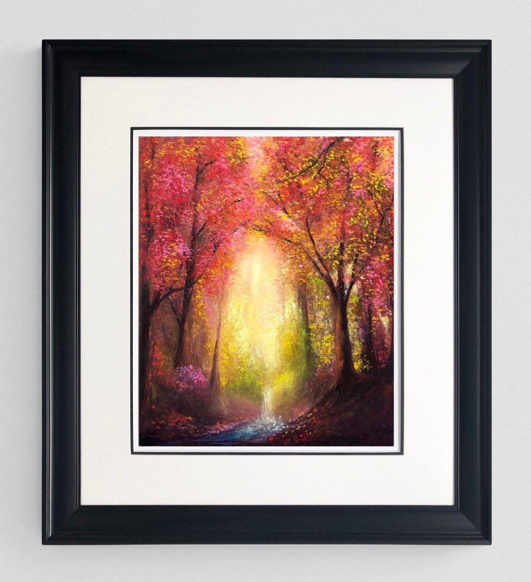 Enchanted Forest by Naz Toroyan, Framed - Etsy