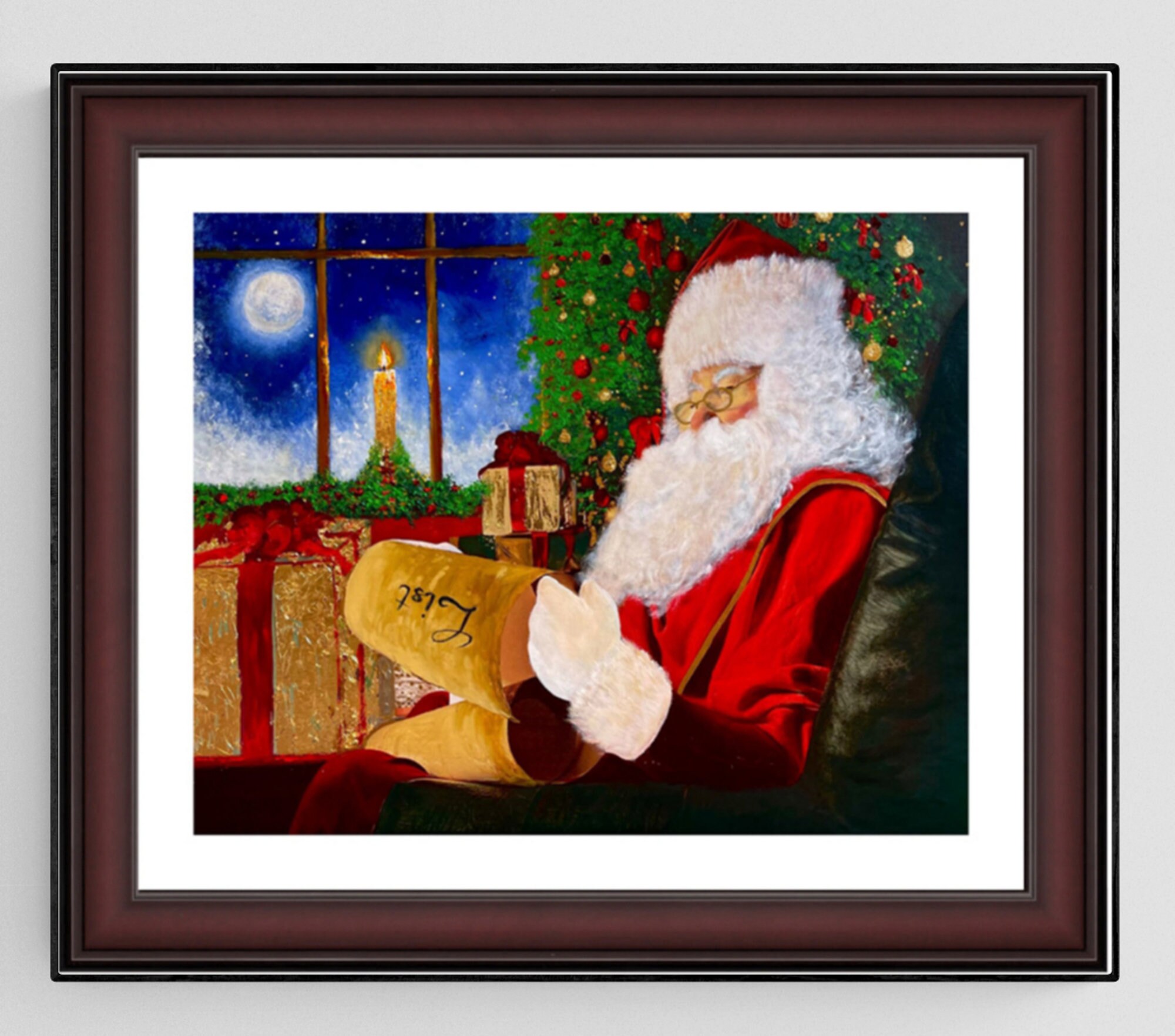 The List by Naz Toroyan, Framed - Etsy