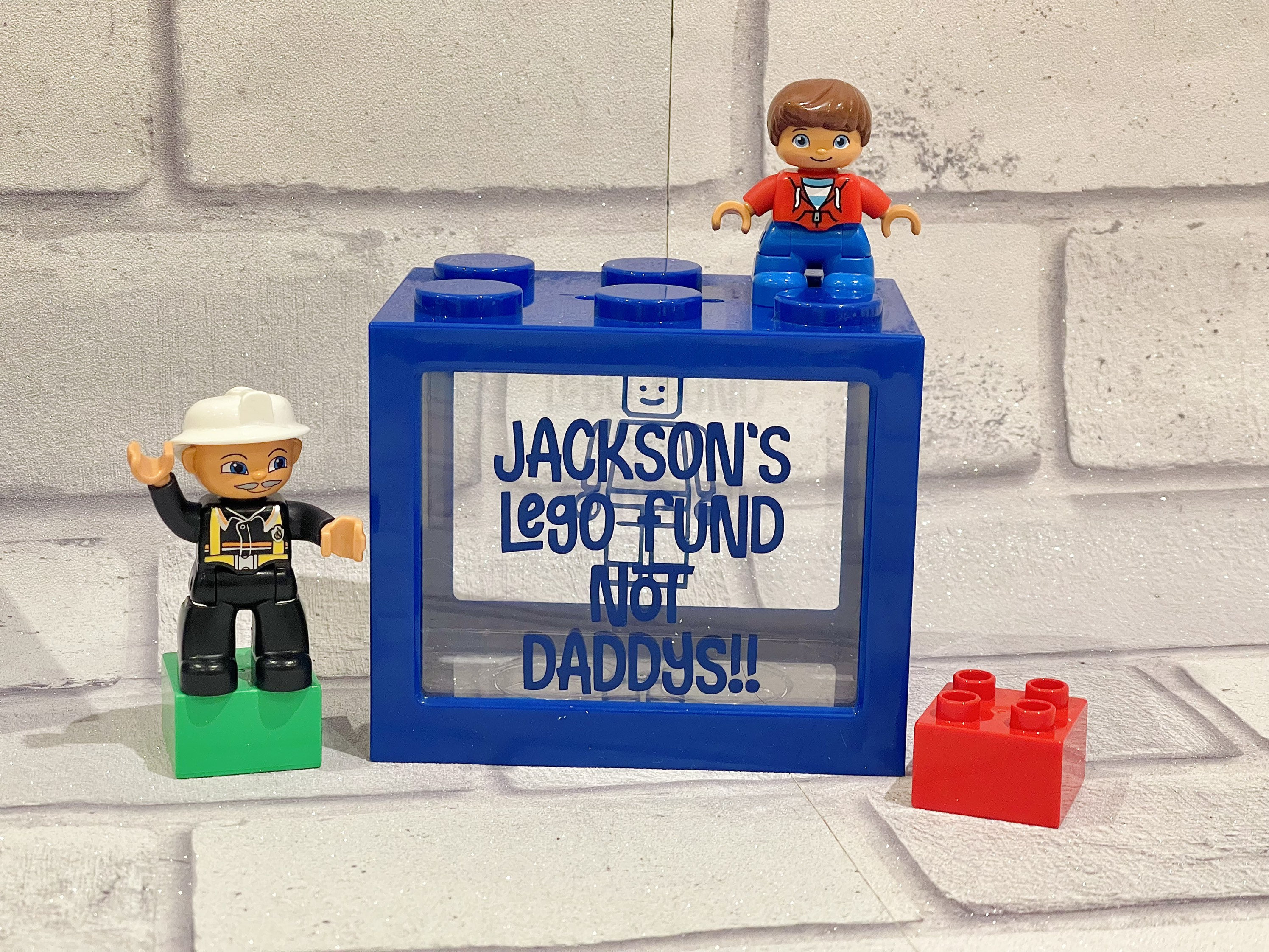 Personalised Brick Money Box Reward Box Birthday Gift | Etsy UK