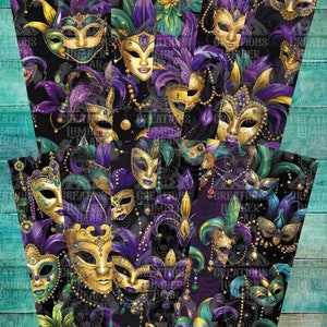 DIY Bookmarks - Mardi Gras Themed - Digital Download - Etsy