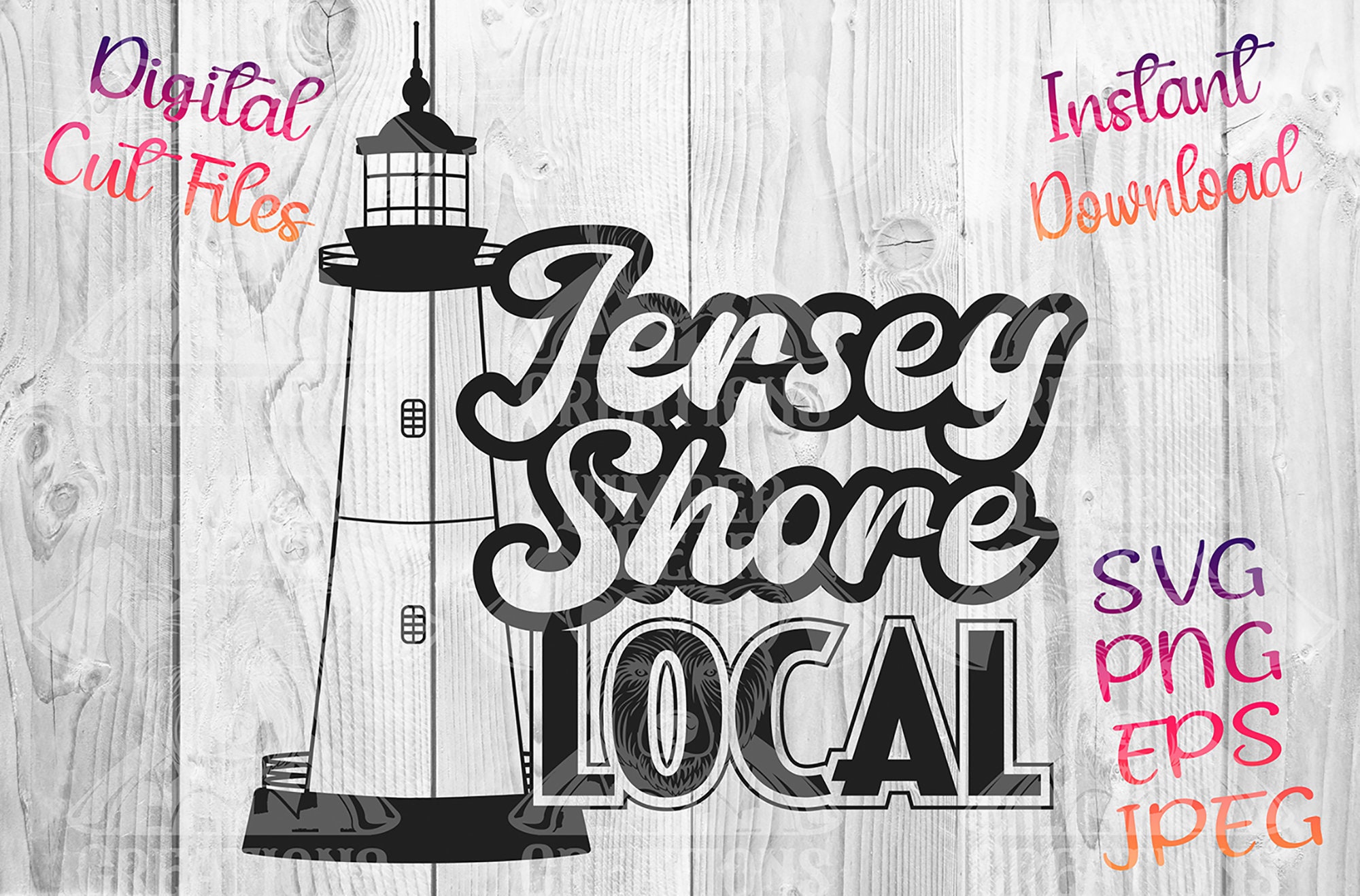 Jersey Shore Local SVG DIGITAL FILE - Etsy