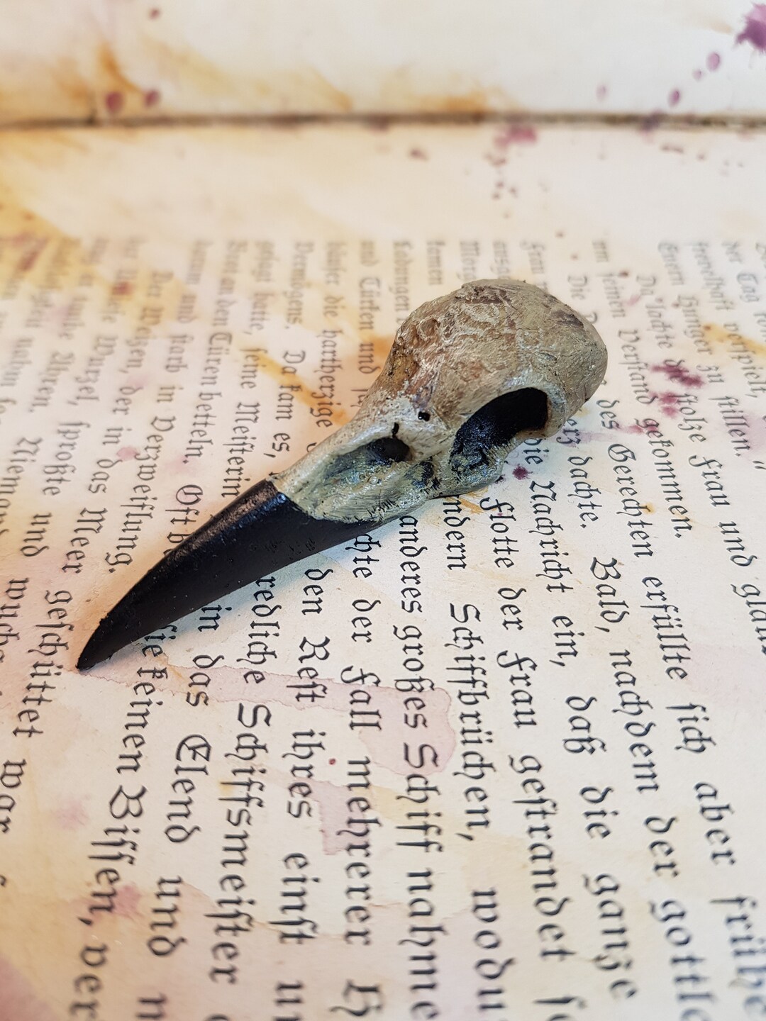 Plastic Raven Skull - Etsy