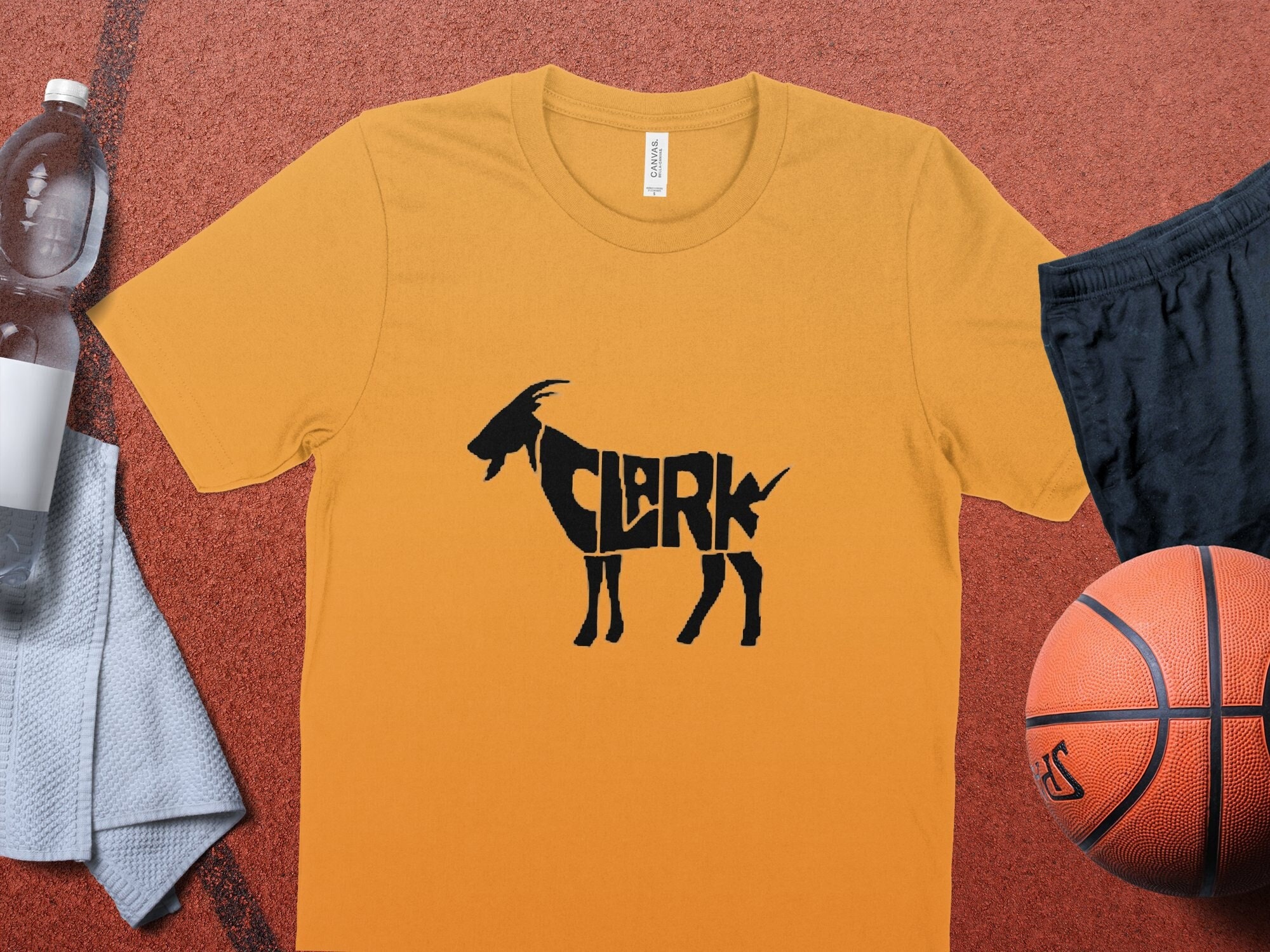 Caitlin Clark GOAT T-shirt, Iowa Women's Basketball Clark GOAT Tee ...