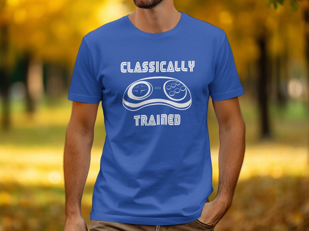 Classically Trained T-shirt, Sega Controller T-shirt, 90's Video Game T ...