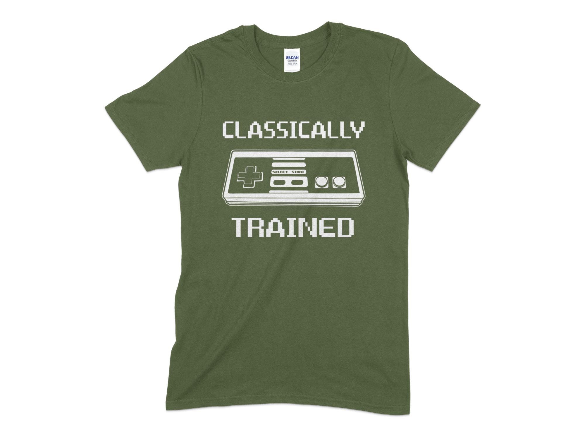 Classically Trained T-shirt, Nintendo Controller T-shirt, 80's Video ...