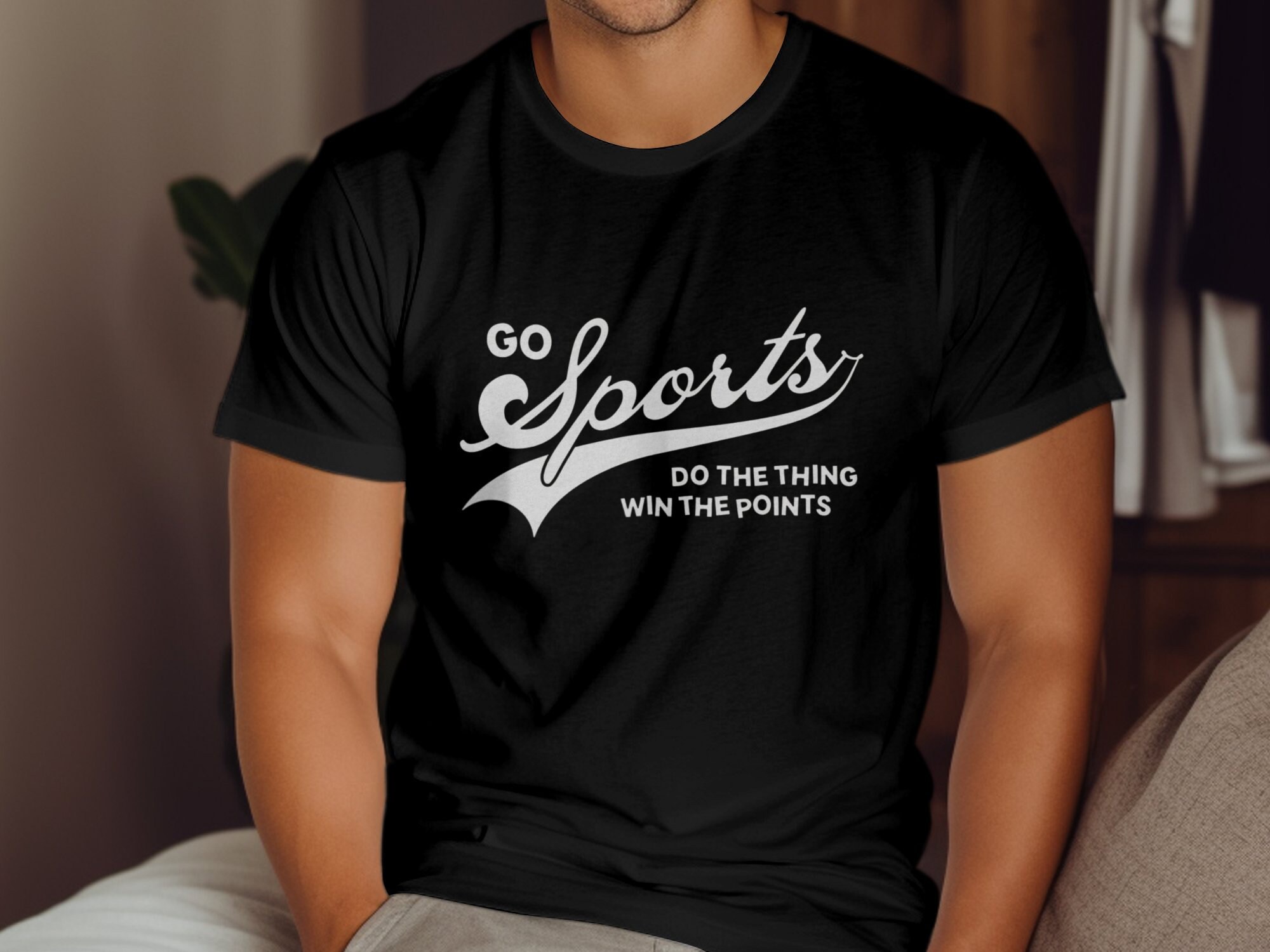 Go Sports Do the Thing Win the Points T-shirt, Funny Sports T-shirt ...