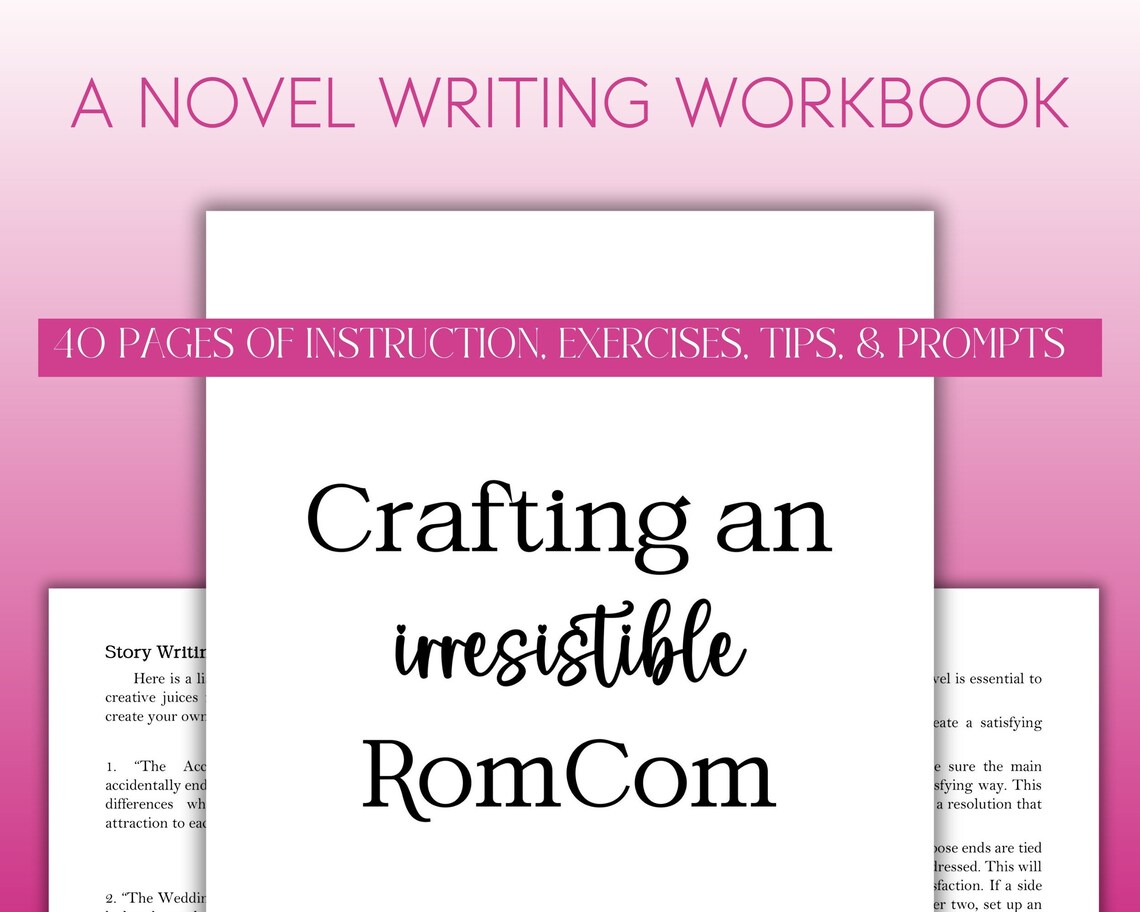 How to Write a Romcom | Writing Workbook for Irresistible Romantic ...