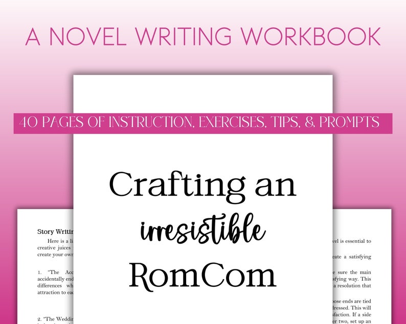 How to Write a Romcom | Writing Workbook for Irresistible Romantic Comedies | Writing Guides ...
