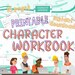 Character Workbook | Character Profile and Worksheets | Writing Guide ...