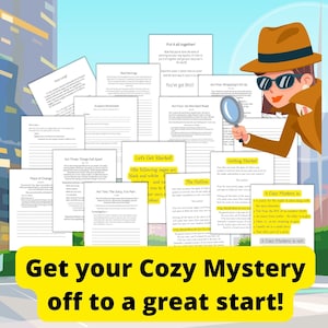 Writing Workbook | Updated Cozy Mystery Outline | Novel Writing Guides ...