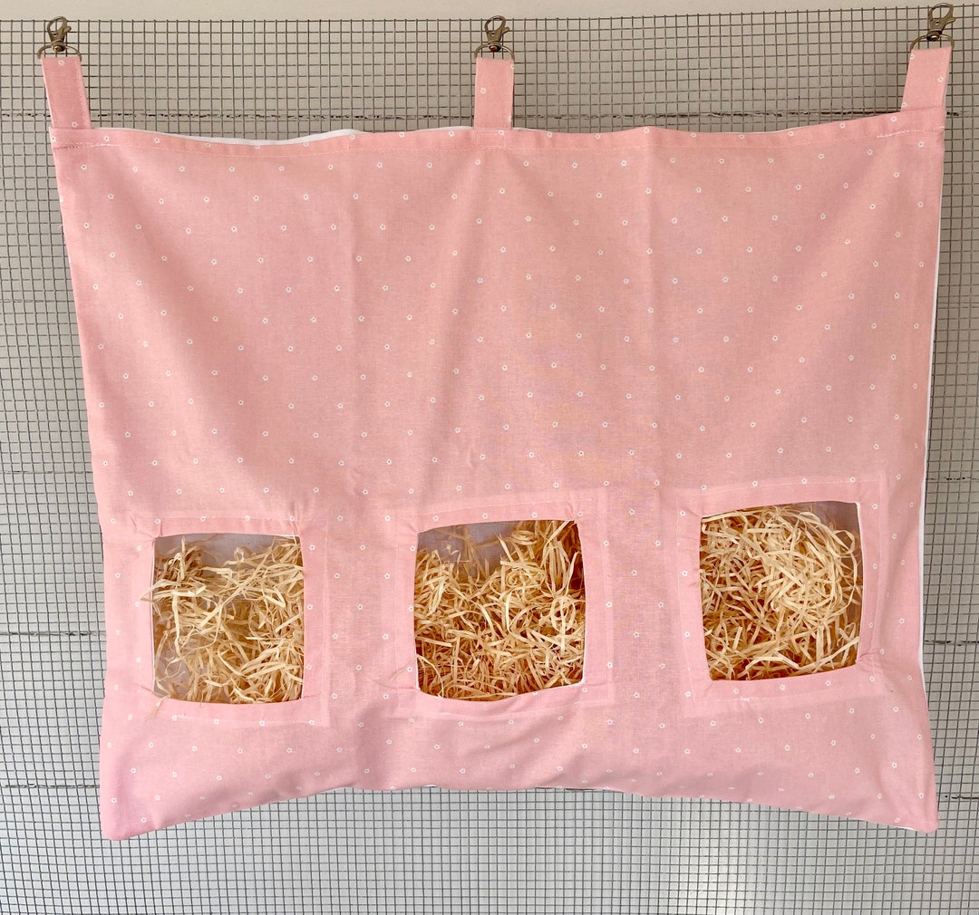 Large Hay Bag for Rabbits, Large Hay Bag for Guinea Pig, Handmade Hay ...