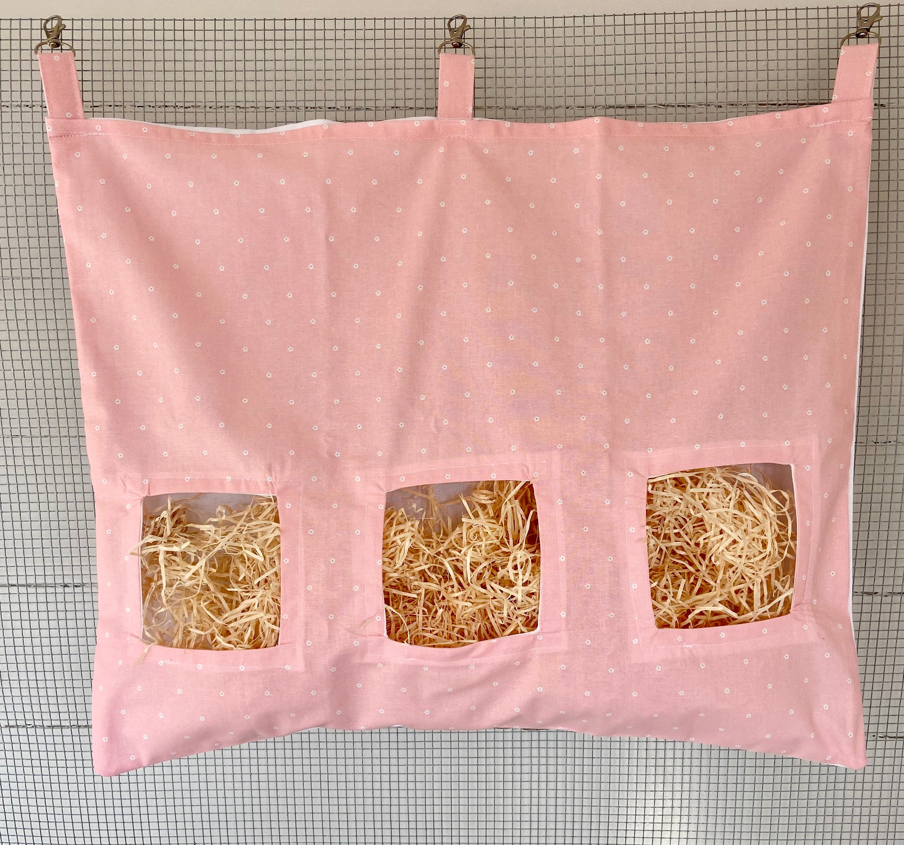 Large Hay Bag for Rabbits, Large Hay Bag for Guinea Pig, Handmade Hay ...