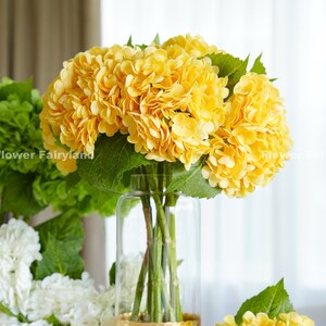 Real Touch Huge Hydrangea Stem | Extremely Realistic Artificial Flower ...