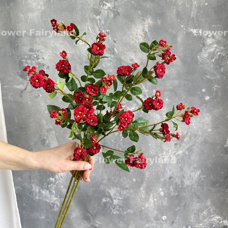 Miniature Red Rose - Etsy