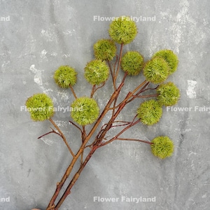 32" Faux Chestnut Branch - Artificial Plant - Etsy