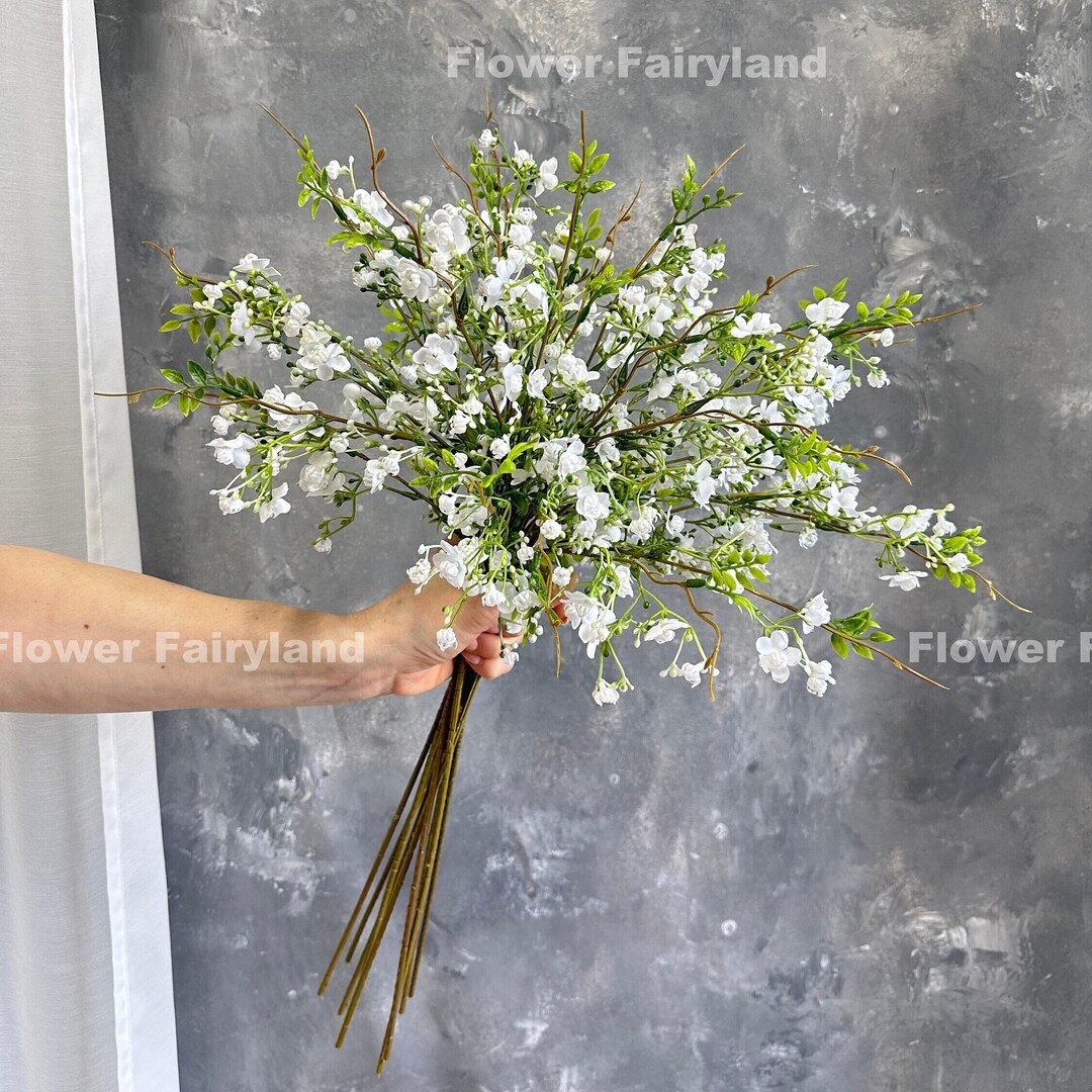 Faux Wax Flower Bouquet | Wax Flower | Artificial Flower | DIY | Floral ...