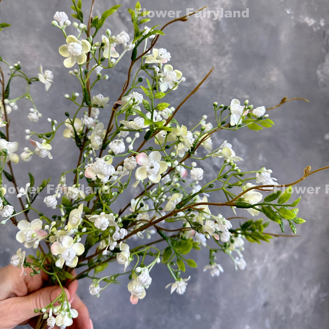 Faux Wax Flower Bouquet | Wax Flower | Artificial Flower | DIY | Floral ...