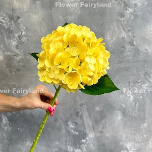Realistic Real Touch Huge Hydrangea | High Quality Artificial Flower ...