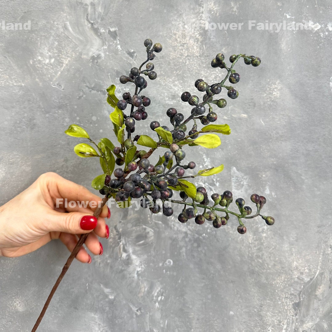 Faux Berry Stem Artificial Fruits DIY Kitchen/wedding/home Decoration ...