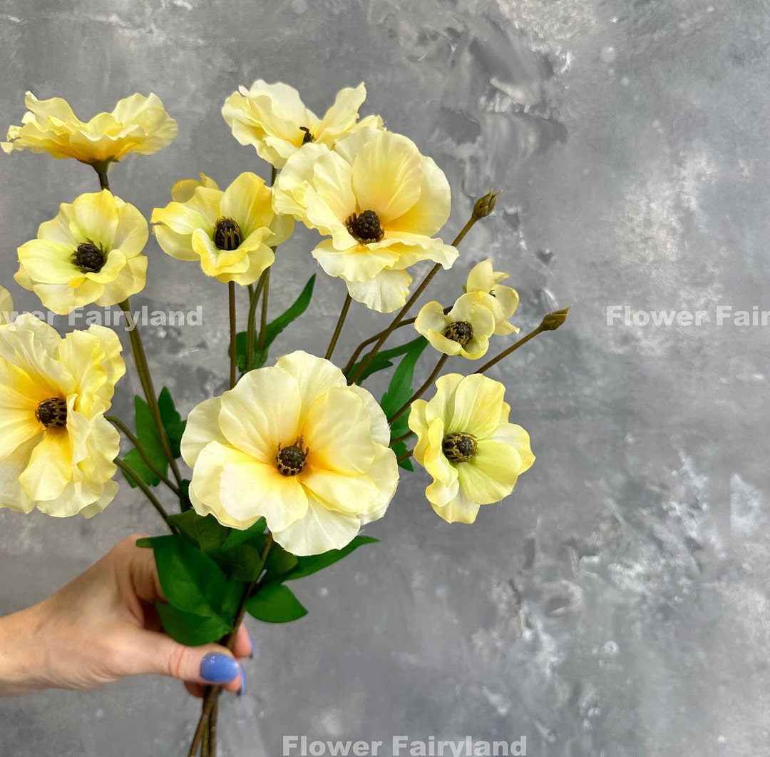 Faux Butterfly Ranunculus | High Quality Artificial Flower | DIY ...
