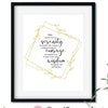 One More Time, Quote Print, Typography Art, Flowers Printable, Home ...