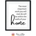 Typography Print Quote Printable Home Quote Wall Decor the - Etsy