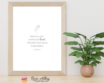 Scripture Bible Verse Print Religious Printable Christian - Etsy