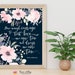 One More Time, Quote Print, Typography Art, Flowers Printable, Home ...