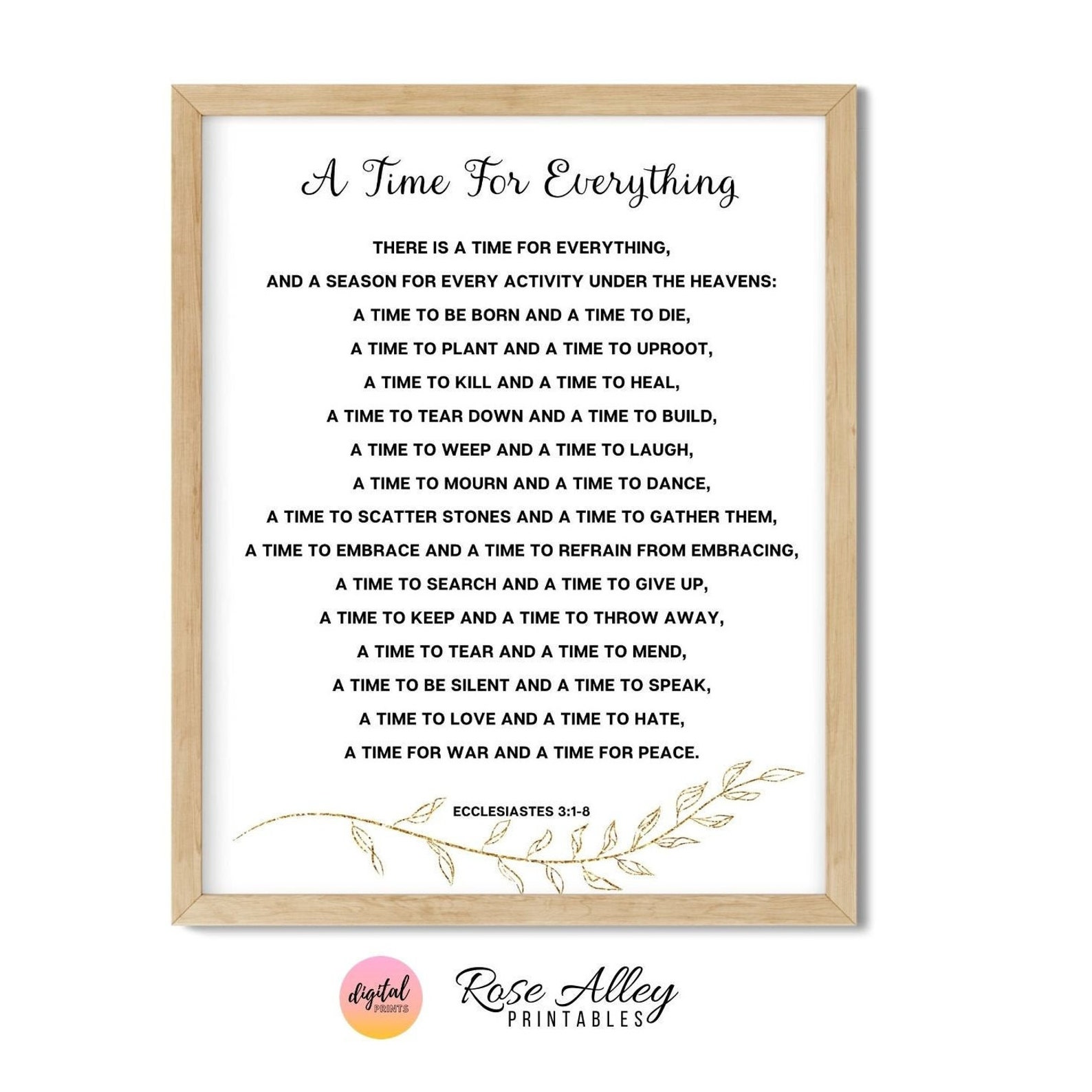 Scripture Bible Verse Print Religious Printable Christian - Etsy