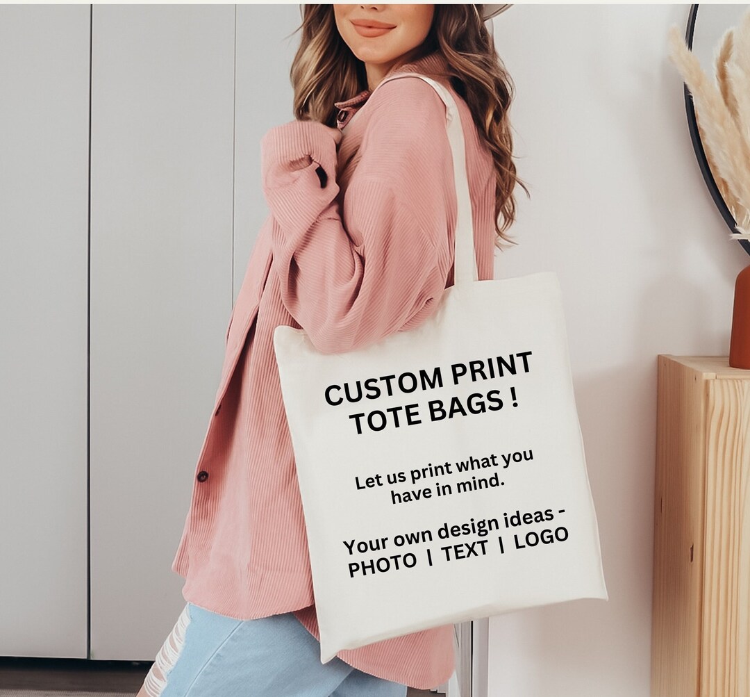 Customized Canvas Tote Bag, Personalized Tote Bag, Promotional Tote Bag ...