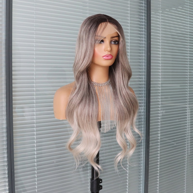Ash Blonde Wig - Etsy
