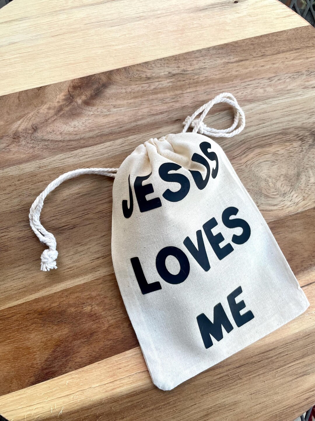 Jesus Loves Me Reusable Treat Bag for Littles Birthday Gift for ...