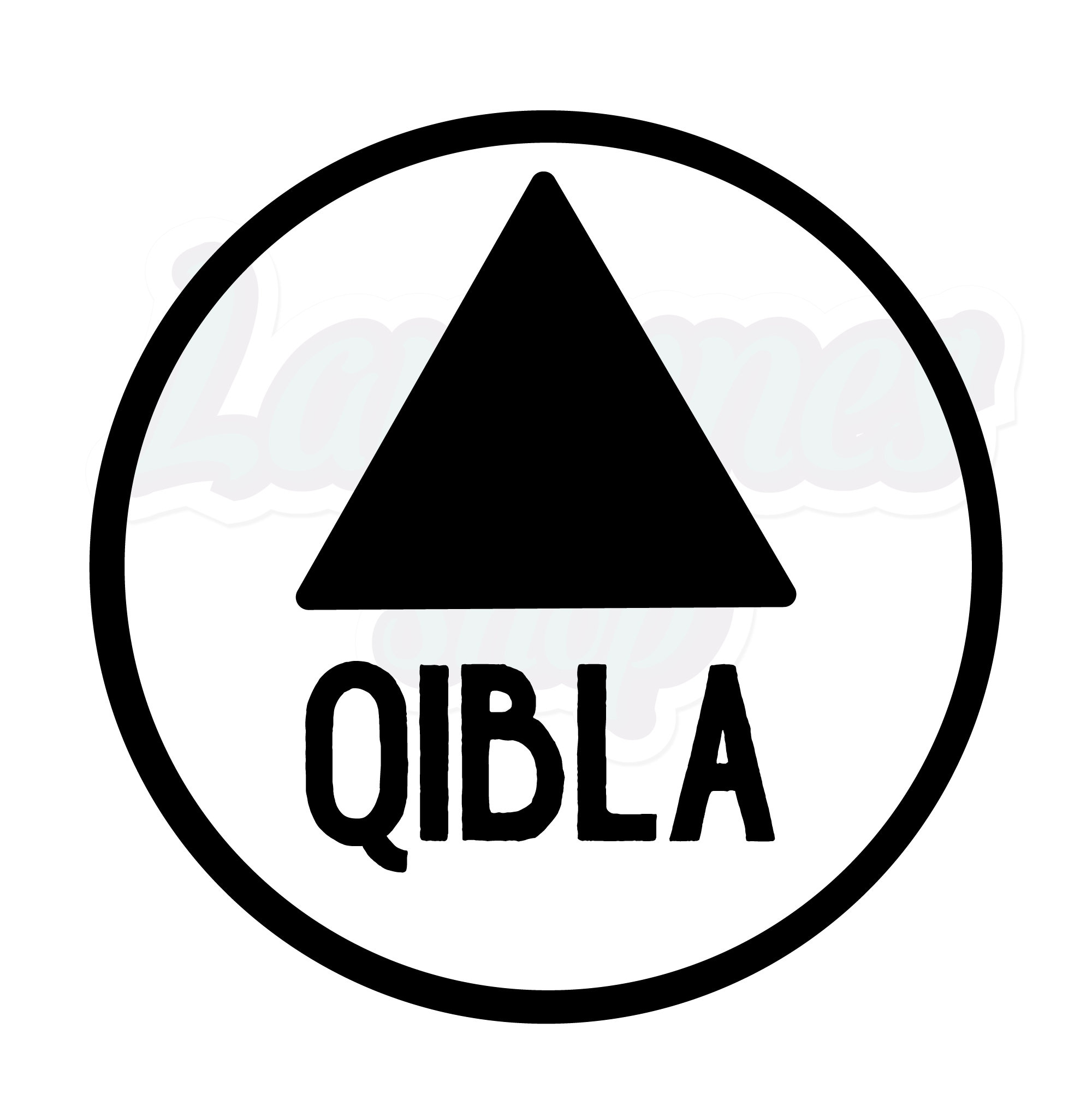 Qibla Svg Qibla Direction Prayer Salaah Islamic Wall Art - Etsy