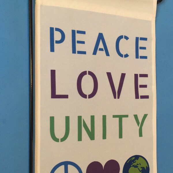 Peace Love Unity - Etsy