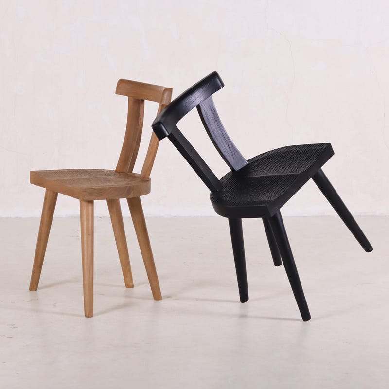 Brutalist Primitive Chair - Etsy