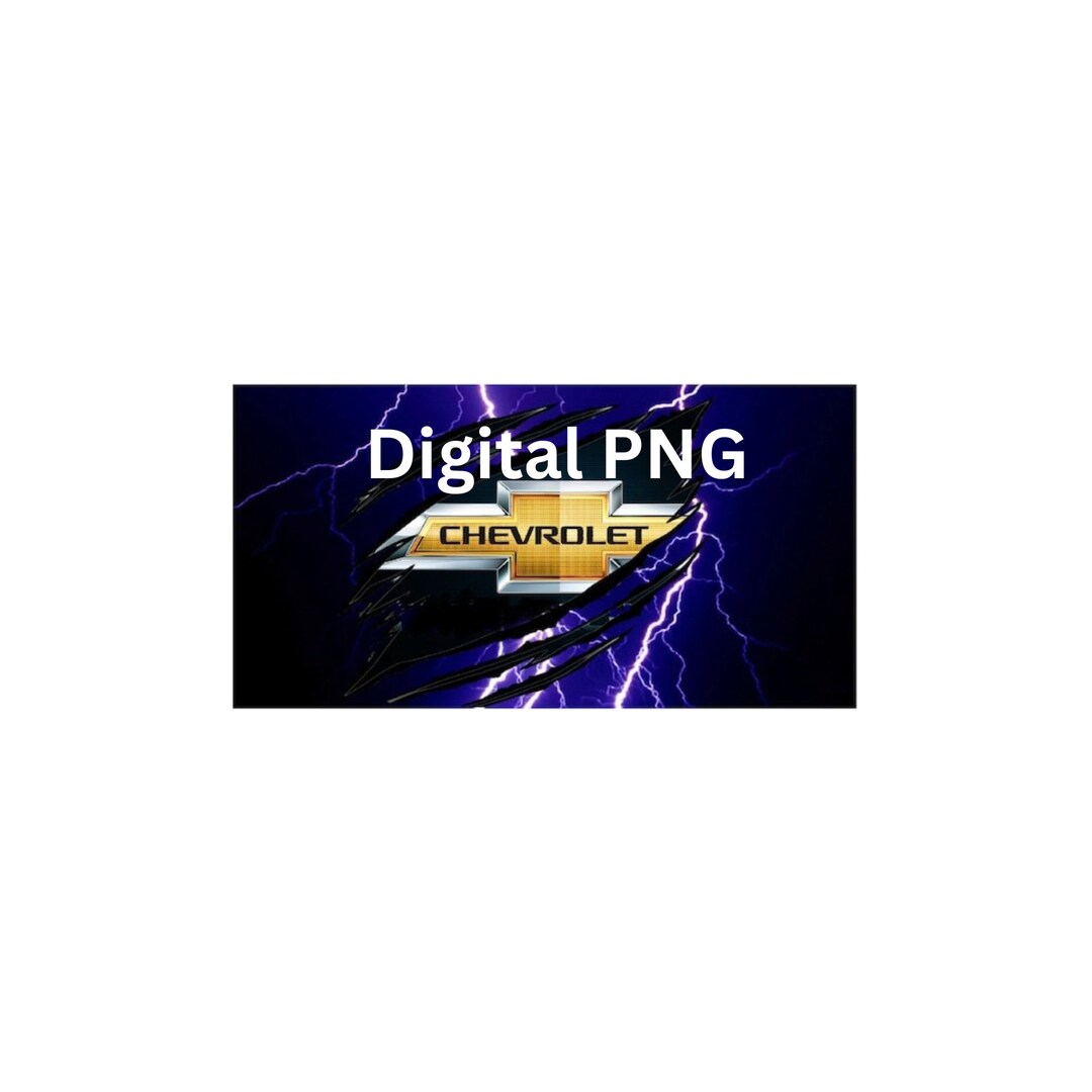 Chevrolet License Plate PNG - Etsy