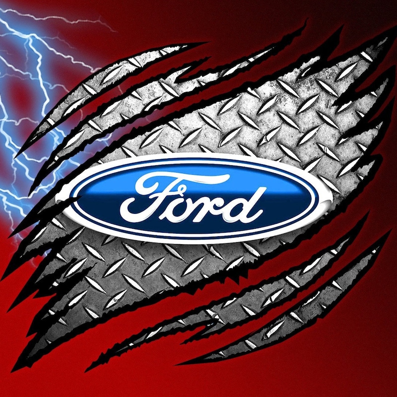 License Plate Svg Ford - Etsy
