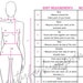 Printable Body Measurement Sewing Guide, Sewing Tools, Printable Sewing ...