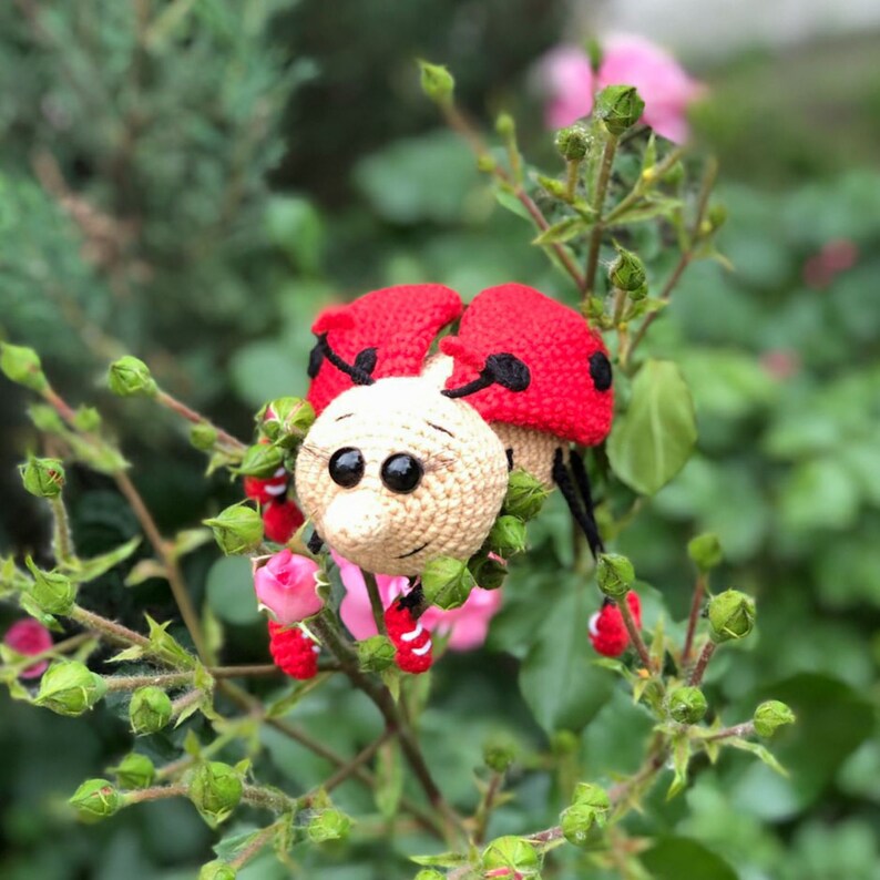 Crochet Pattern Ladybug Cuties Bugs PDF ENGLISH - Etsy