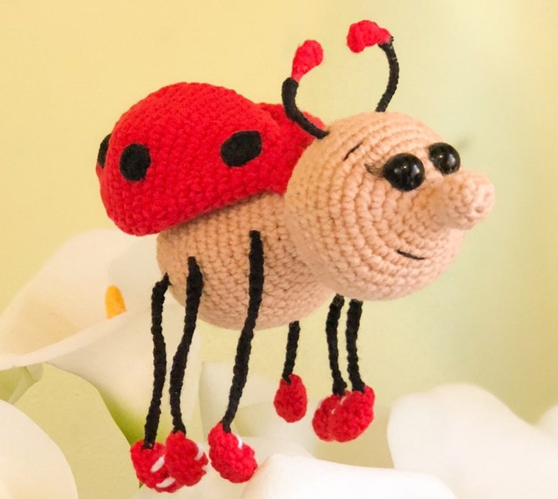 Crochet Pattern Ladybug Cuties Bugs PDF ENGLISH - Etsy