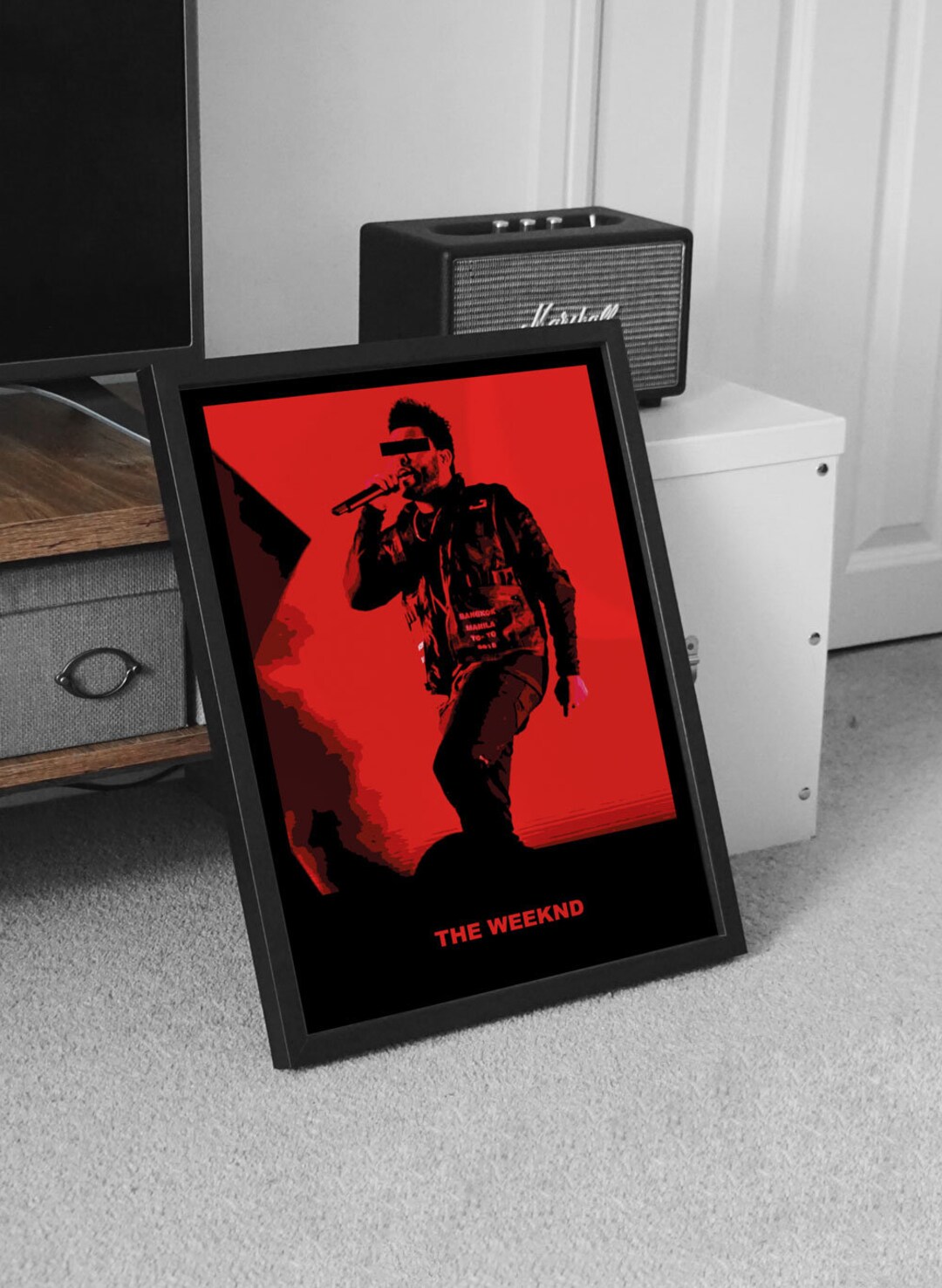 Poster the Weeknd DIGITAL DOWNLOAD - Etsy