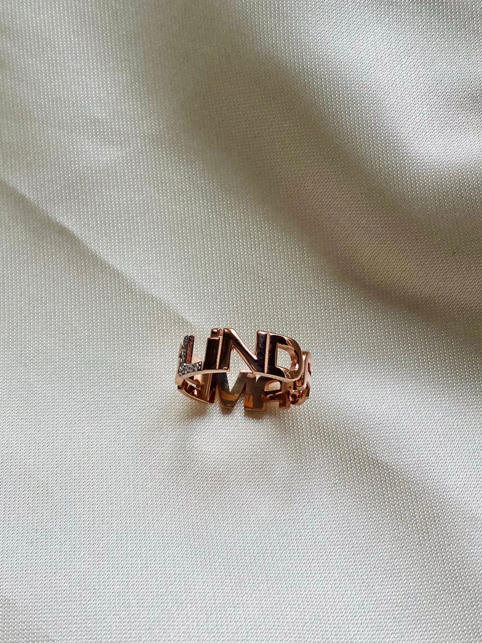 Special rings for couplesInitial rings Personalized Name - Etsy.de