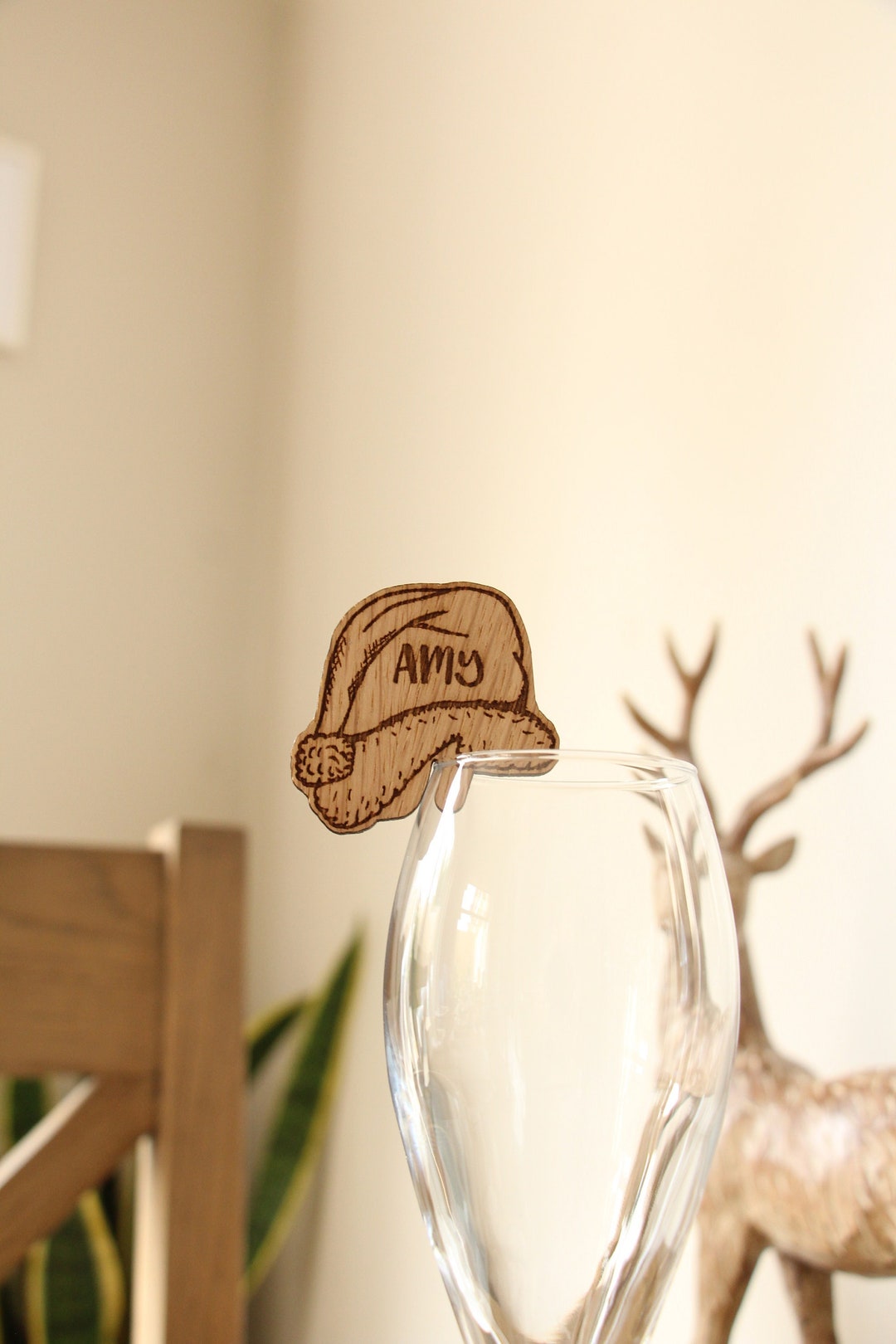 Santa Hat Place Names,christmas Table Decorations, Winter Wedding Decor ...