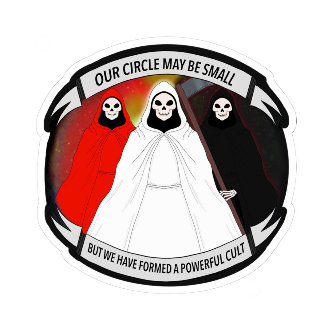 Santa Muerte Sticker, Santisima Muerte Sticker, Red Santisima Sticker ...