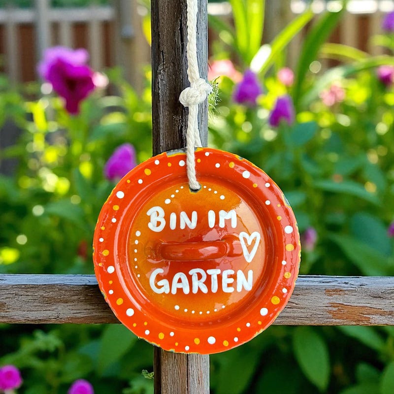 Alte Topfdeckel Dekorieren