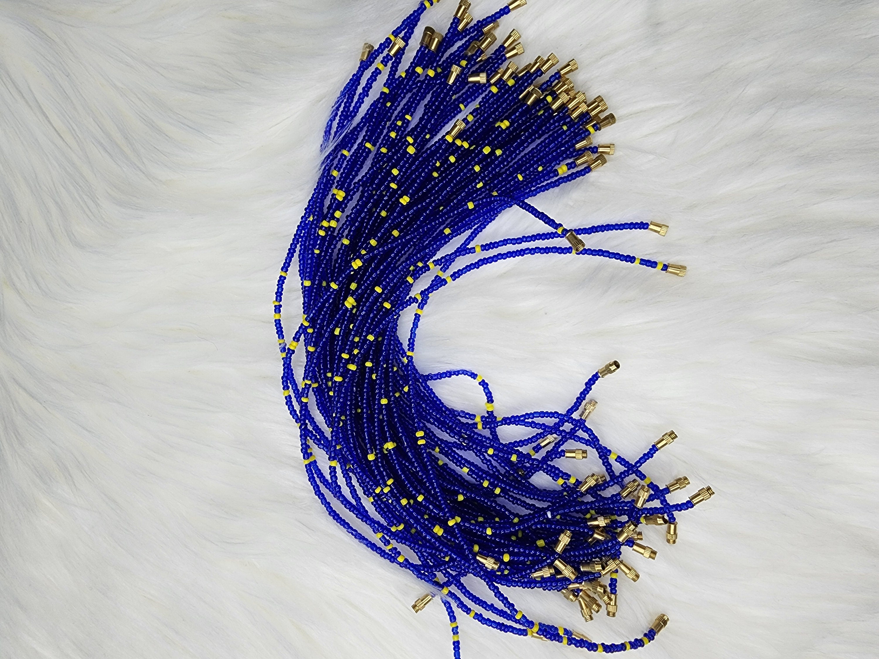 African Ankle Beads, Multicolor Ankle Beads, African Beads, Maasaï ...