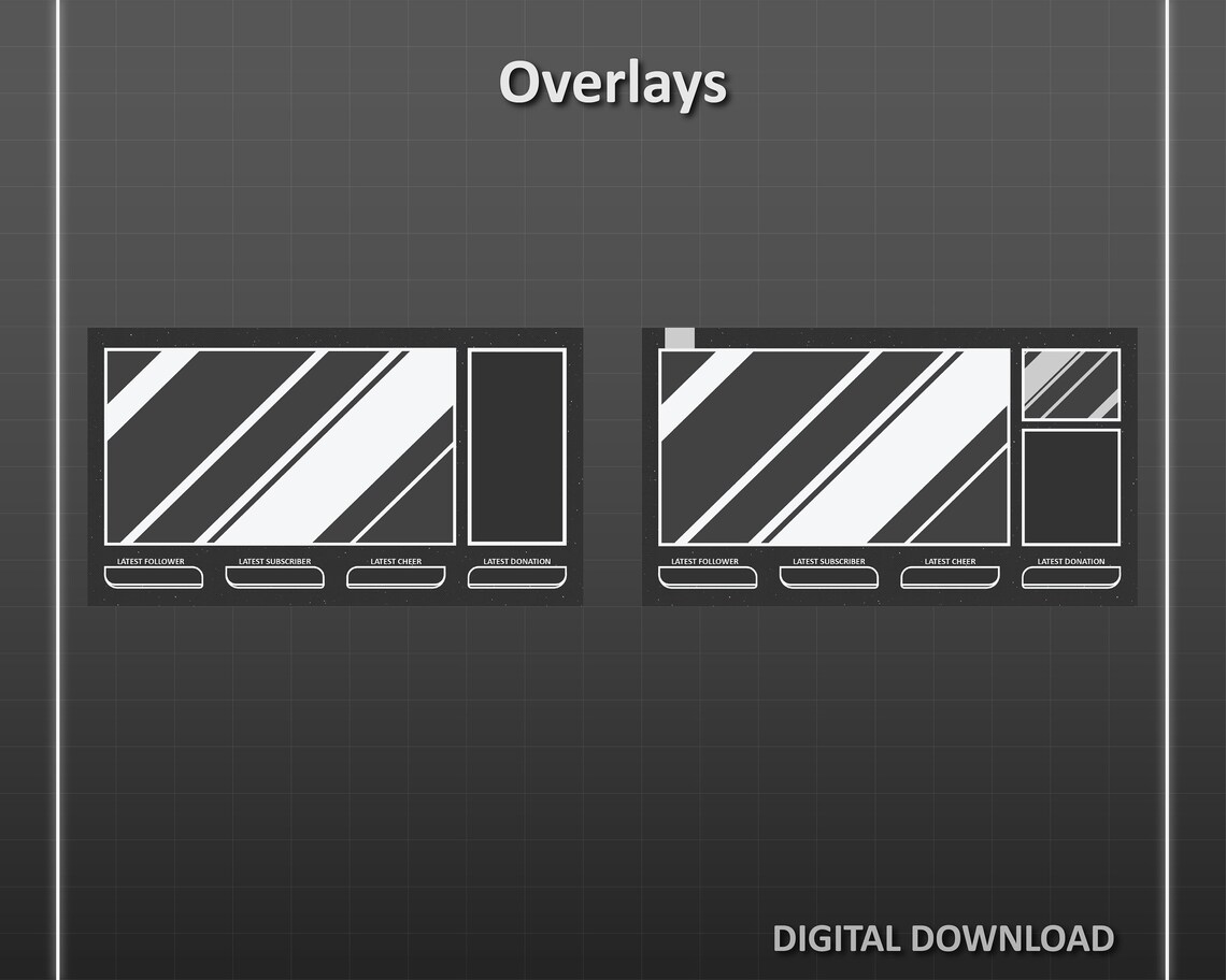 Complete Twitch Animated Overlay Pack | Animated Stream Pack | Stream ...